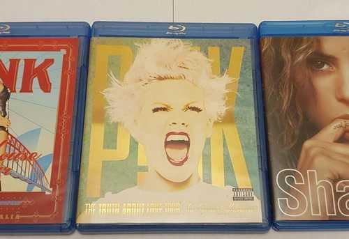 Pink 2 концерта blu-ray, Shakira blu-ray