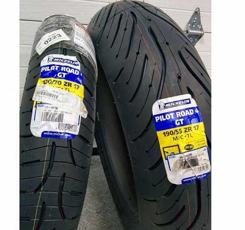 Мотошины 120 70 17 и 190 55 17 Michelin Road 4 GT
