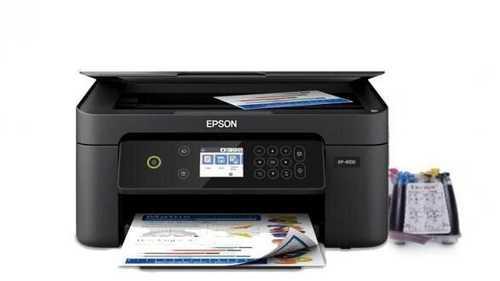 Мфу Epson Expression Home XP-4100 с снпч и чернила