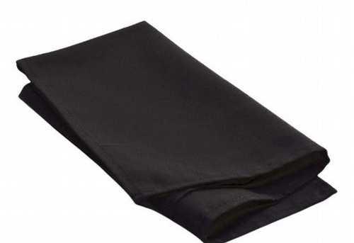 Салфетка черная на стол размер 45*45, 28 штук