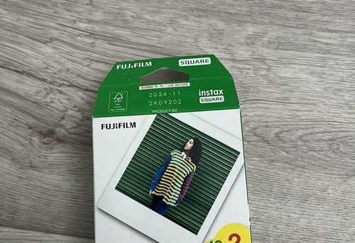 Катриджи Fujifilm instax square 10x2