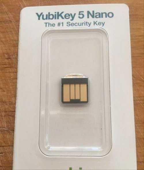 Аппаратные ключи yubikey