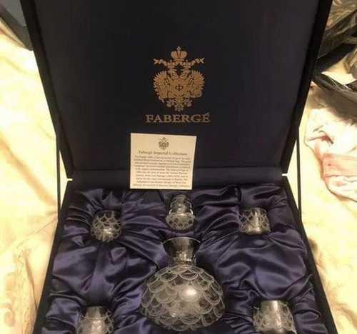 Хрустальный набор Faberge