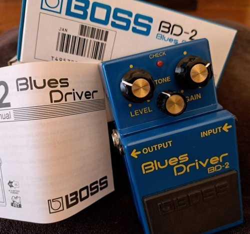 Гитарная педальboss Blues Driver BD-2