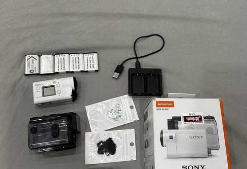 Экшн камера sony hdr as300