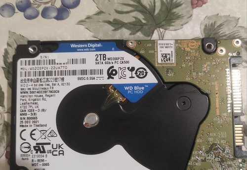 Hdd western digital 2tb model wd20spzx