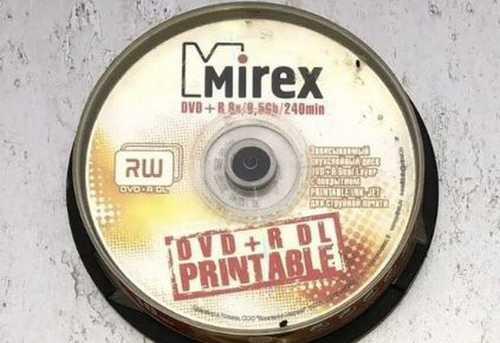 Диски болванки Mirex DVD+R DL