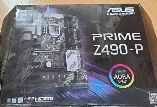 Комплект Asus Prime Z490-P + Intel Core i5-10600kf