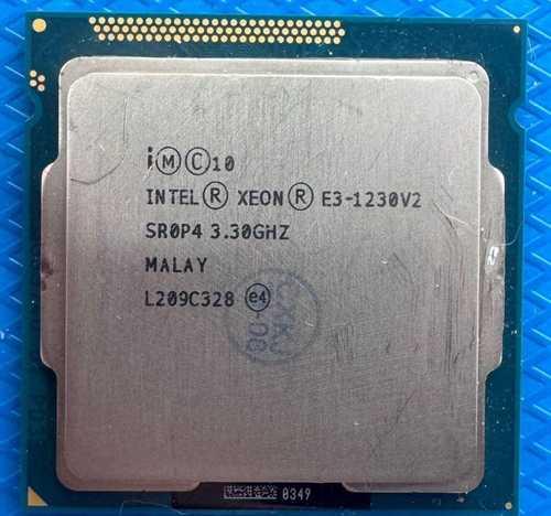 Процессор intel xeon e3 1230v2 lga1155