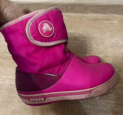 Crocs c11 розовые