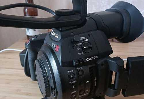 Canon C100 MarkII в очень хорошем состоянии (124ч)