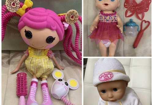 Куклы Lalaloopsy, Baby Alive, Annabell