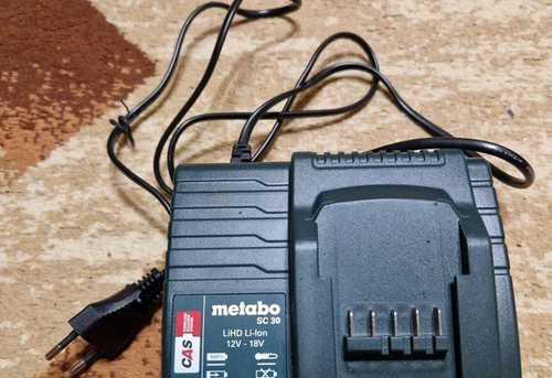 Зарядное устройство metabo sc 30