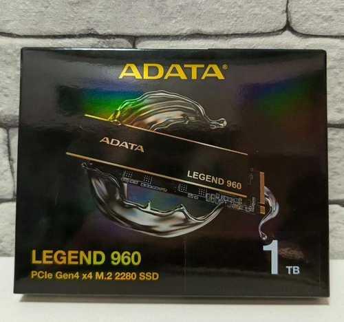 SSD накопитель Adata Legend 960 1тб Ситилинк