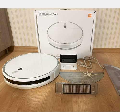 Робот пылесос xiaomi mi robot vacuum mop 2