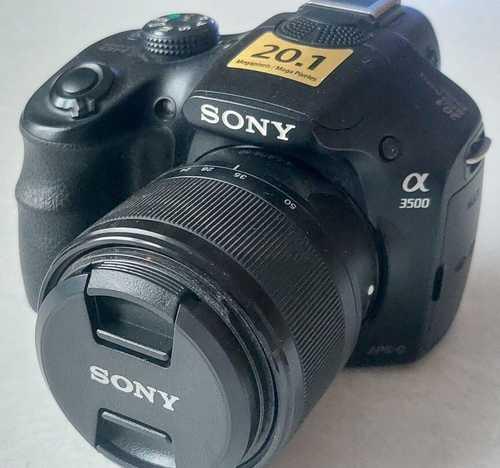 Sony a3500 с объективом 18-50