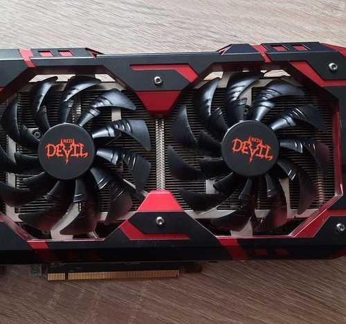 Видеокарта rx 580 8gb red devil