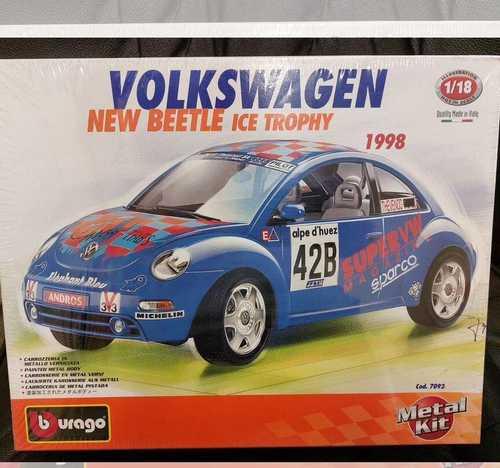 Сборная модель VW Beetle Ice trophy 1:18