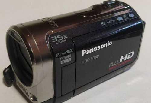 Panasonic HDC-SD60 видеокамера FullHD