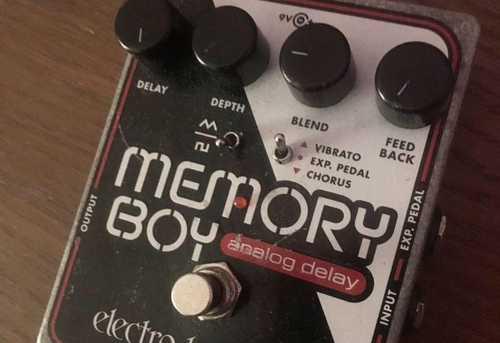 Analog delay memory boy electro harmonix педаль