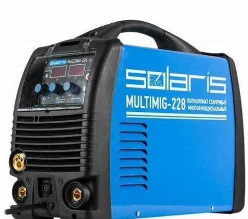 Сварочный аппарат Solaris multimig-228 с TIG гор