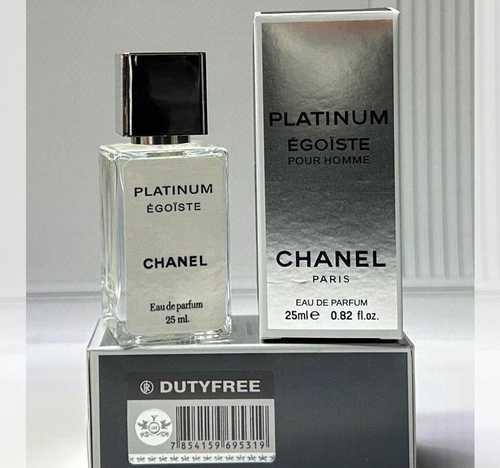 Тестер chanel egoiste platinum dutyfree 25ml