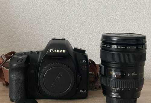 Комплект Canon 5D mark II + 24-105 1:4 L