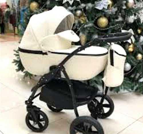 Коляска 2в1 Экокожа "Kinder Reach" и Много других