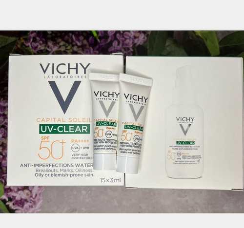 Vichy солнцезащитный для жирной кожи