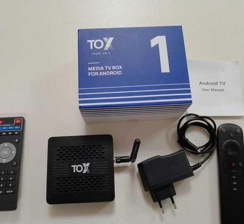 Тв-приставка TOX 1(Android TV Box)