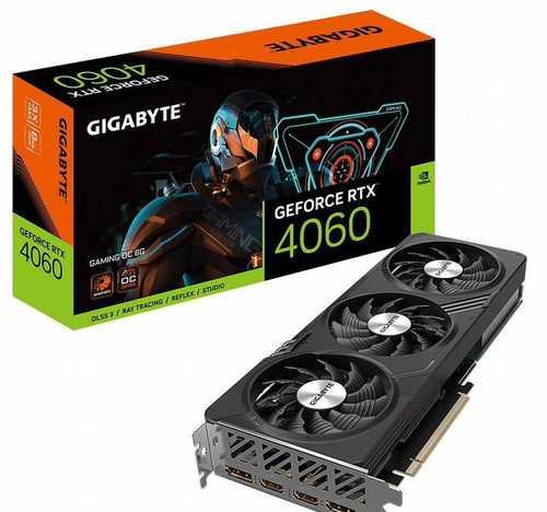Видеокарта gigabyte GeForce RTX 4060 gaming OC