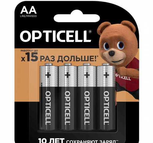 Батарейки Opticell AA Basic, 4 шт