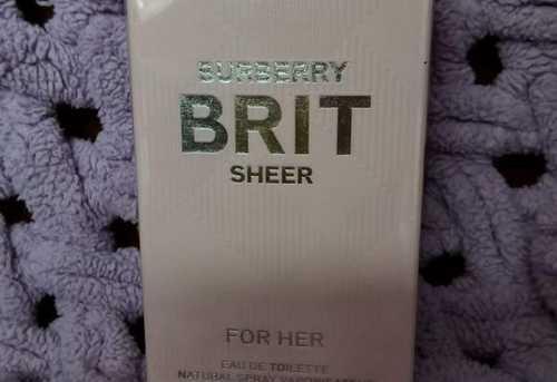 Burberry Brit Sheer for her 30ml женский