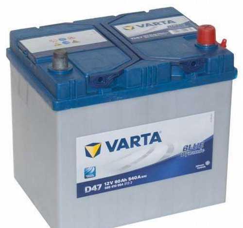 Б/У Автоаккумулятор Varta Blue Dynamic D47 А/ч 560