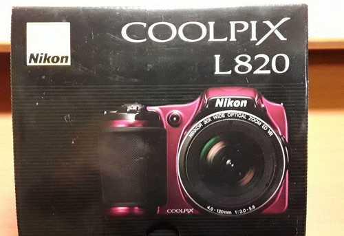 Nikon coolpix L820