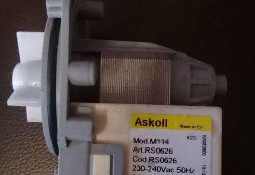 Насос помпа 3 защёлки Askoll M114 RS0626