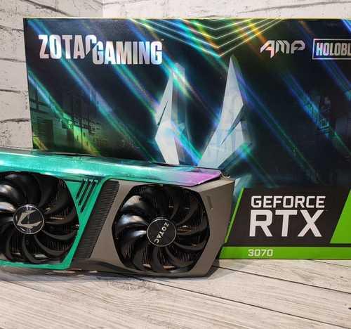 Zotac Amp Holoblack Rtx 3070 8gb