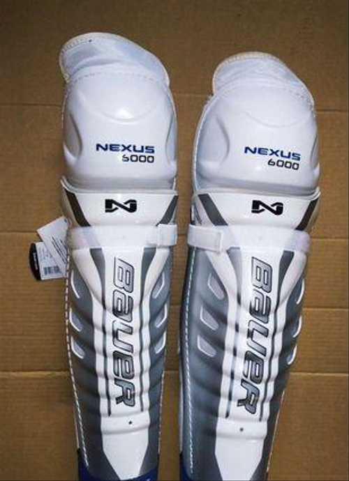 Хоккейные щитки Bauer Nexus 6000 Sr (17")