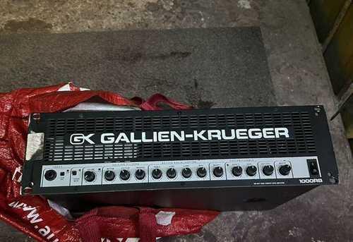 Усилитель сломанный gallien krueger 1001rb