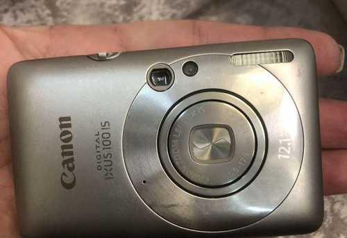 Компактный фотоаппарат canon ixus100 is