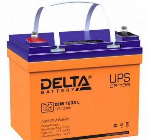 Аккумулятор Delta dtm 1233 L