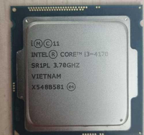 Процессор intel core i3-4170