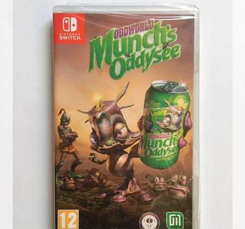 Oddworld Munch's Oddysee Nintendo switch новый