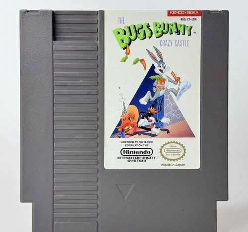 Картридж Bugs Bunny Crazy Castle NES