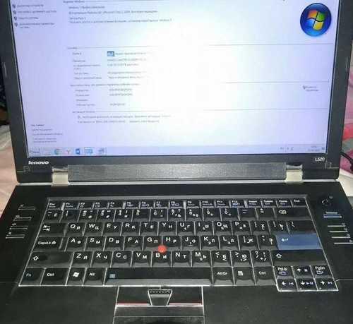 Ноутбук Lenovo thinkpad L520