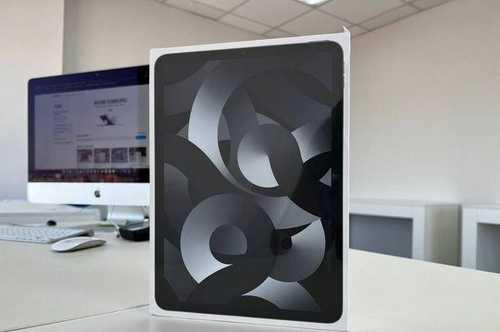 Новый iPad Air 5 2022 Space Gray. гарантия. чек