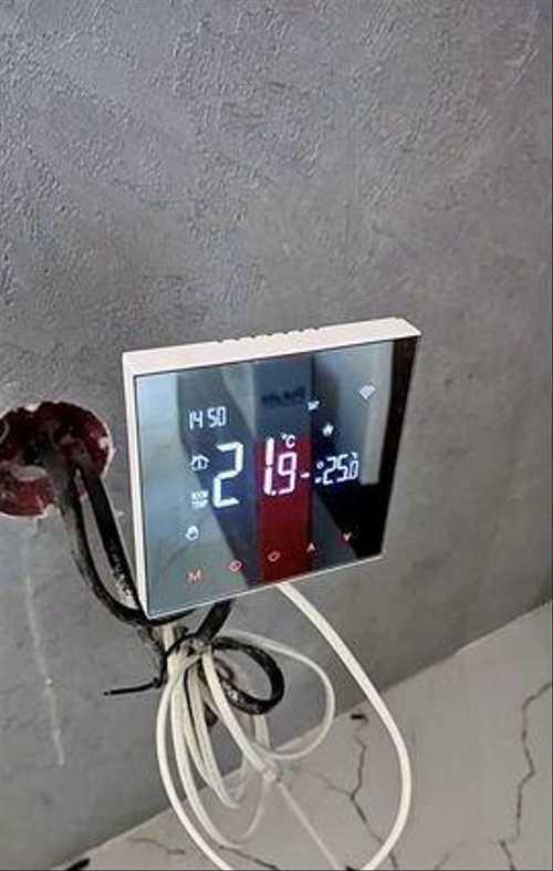 Терморегулятор tuya avatto WiFi для теплого пола