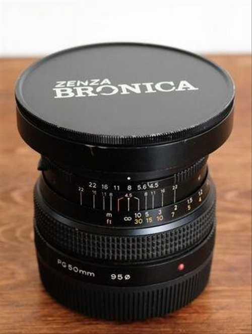 Bronica 50mm f/4.5 Zenzanon-PG