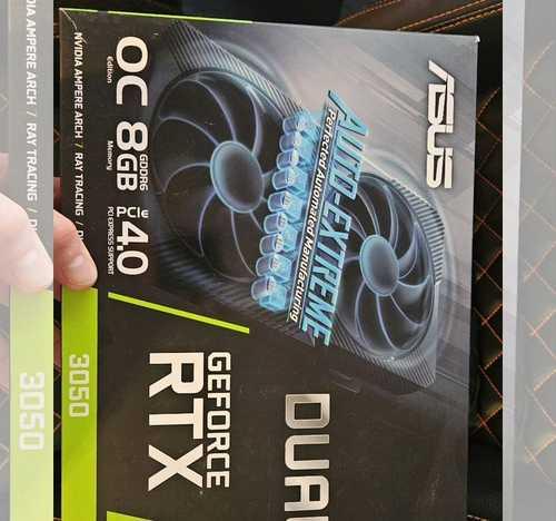 Видеокарта Ge Force rtx 3050 Asus nvidia Dual 8 GB