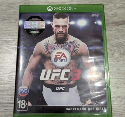 Диск UFC 3 для xbox one